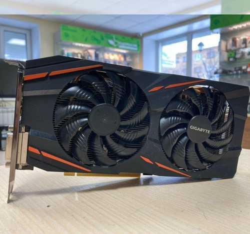 Видеокарта Gigabyte GV-RX570gaming-4GD 4гб gddr5