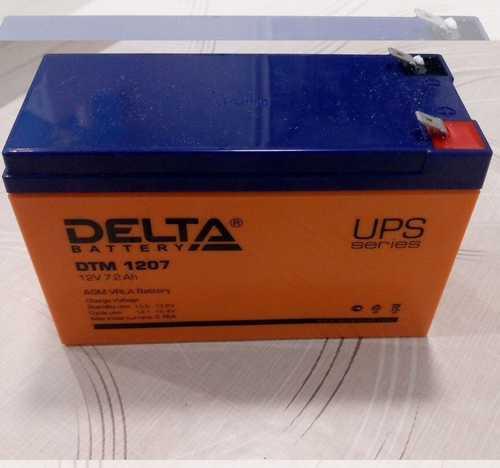 Аккумулятор Delta DTM 1207 UPS