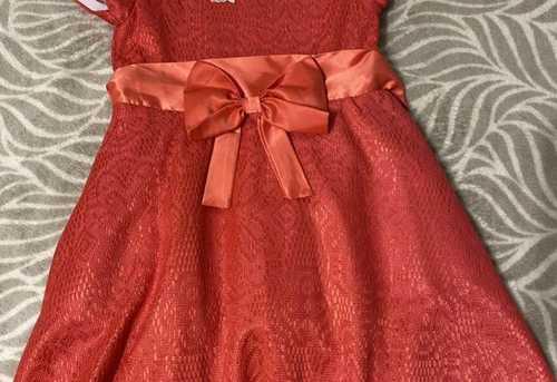 Платье для девочки на праздник 104-110