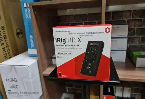 IK Multimedia iRig HD X гитарный интерфейс