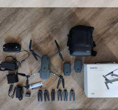 Квадрокоптер dji magic pro fly more combo