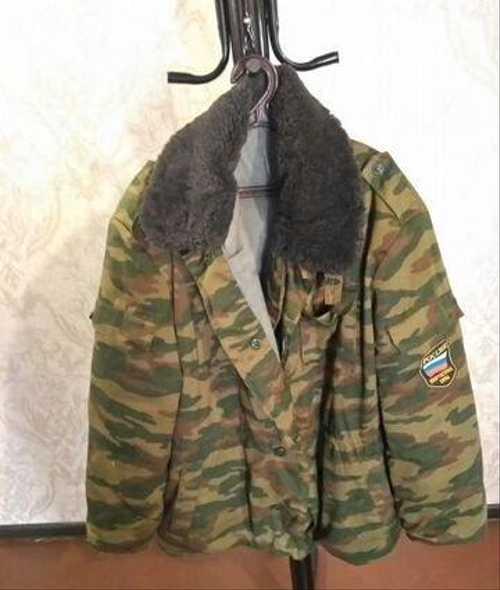 Куртка утепленная военная с подклаткой