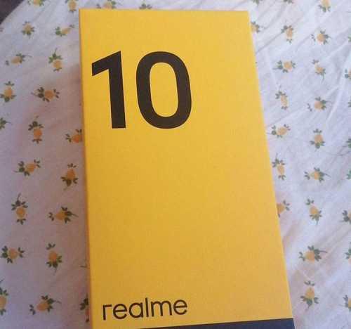 Коробка от телефона realme 10