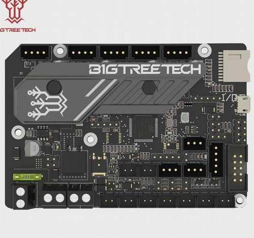 Bigtreetech BTT SKR mini E3 V3.0 Материнская плата 32-битный драйвер TMC2209 для Ender3/5 Pro CR10 О