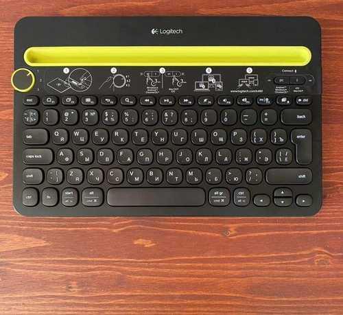 Новая беспроводная клавиатура Logitech k480