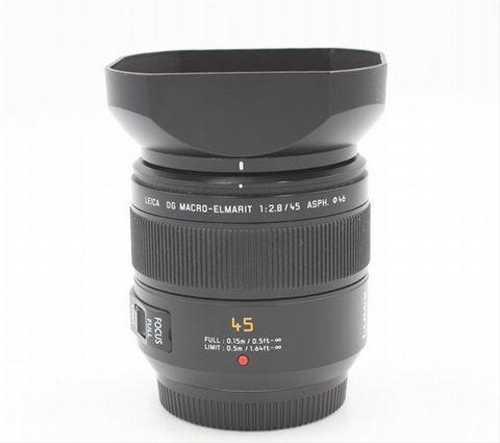 Panasonic Leica 45mm f/2.8 DG Macro-Elmarit asph