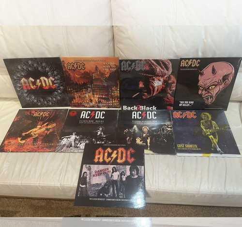 AC/DC vinyl винил коллекция бутлегов