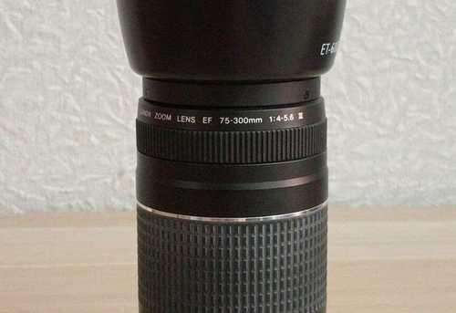 Объектив Canon EF 75-300 мм f/4-5.6 III