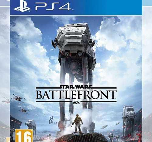 Игра Star Wars: Battlefront (PS4) б/у, Полностью Р