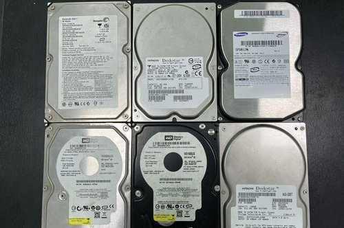 Жесткие диски HDD 40, 80, 160, 320 Гб GB