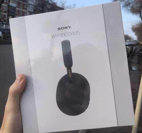 Беспроводные наушники sony wh 1000xm5, черный