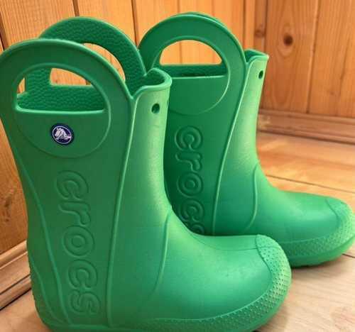 Сапоги резиновые детские crocs c13