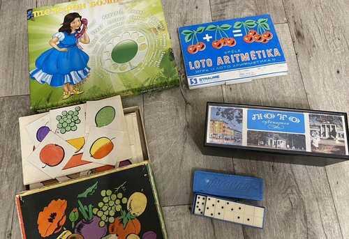 Настольные игры СССР игрушки