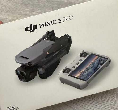 Квадрокоптер dji мавик 3 pro с пультом