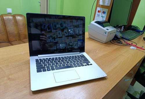 Ноутбук 13.3" ASUS VivoBook S300C, 240 ГБ, Core i5-3317U, RAM 4 ГБ, Intel HD Graphics 4000
