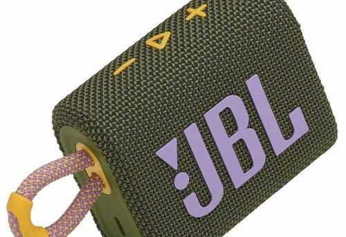 Портативная колонка JBL Go 3 Green (jblgo3GRN)