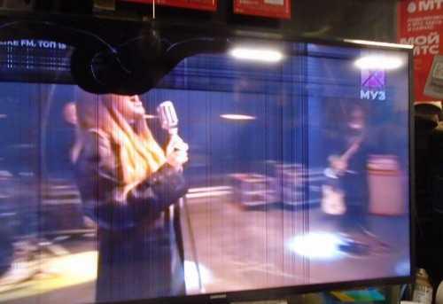 Smart TV Samsung UE40MU6100U - битый