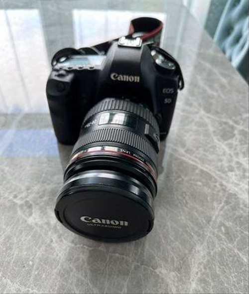 Зеркальный фотоаппарат 5d canon mark2 (mark ii)