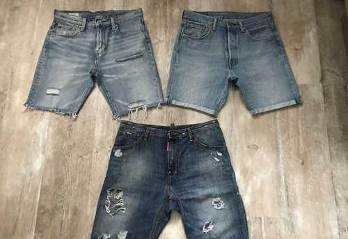 Оригинальные джинсовые шорты Dsquared2 Levi's W30