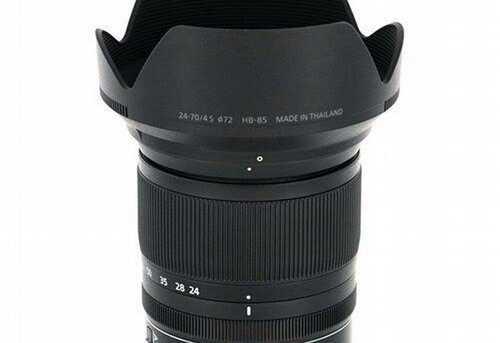 Объектив Nikon 24-70mm f/4S Nikkor Z, черный