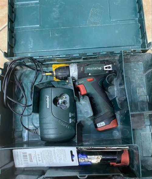 Шуруповерт metabo powermax BS