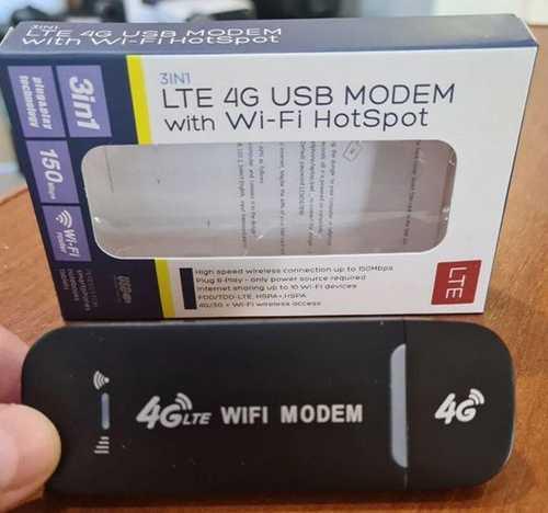 Wifi роутер 4g модем новый