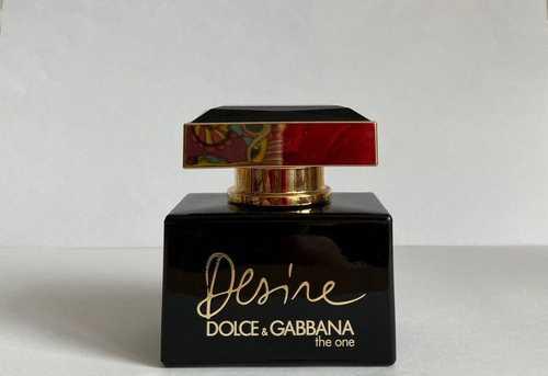 The One Desire Dolce&Gabbana 30 мл женский парфюм