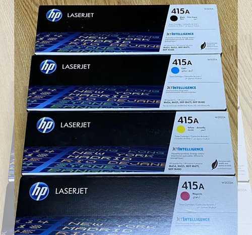 Картриджи Hp 415a w2030a w2031a w2032a w2033a