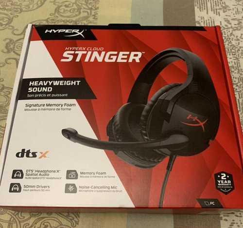 Hyperx cloud stinger наушники