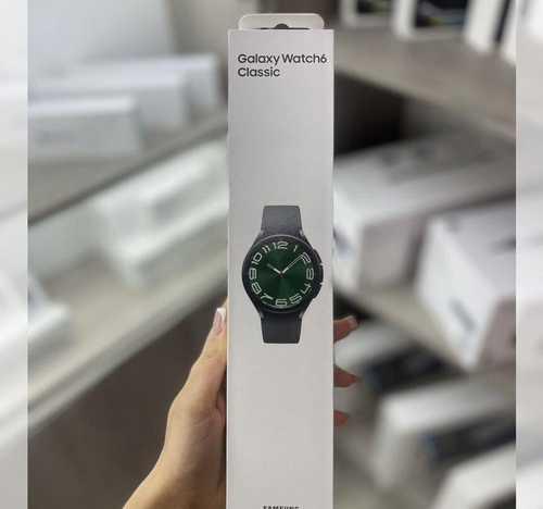 Часы Samsung galaxy Watch 6 classic 43 mm graphite