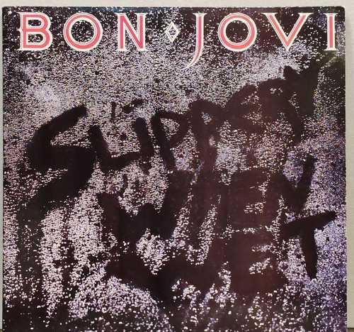 Bon Jovi – Slippery When Wet (винил, LP), 1986