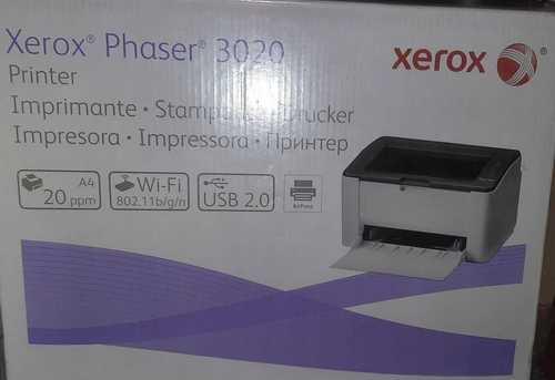 Лазерный принтер Xerox Phaser 3020 Wifi