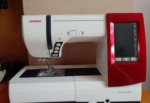 Швейно-вышивальная машина Janome 9900