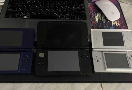 Nintendo 3ds XL + Dsi + Ds Lite + игры (обмен)