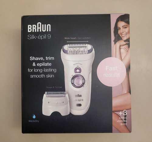 Эпилятор Braun Silk-epil 9 SensoSmart 9/710