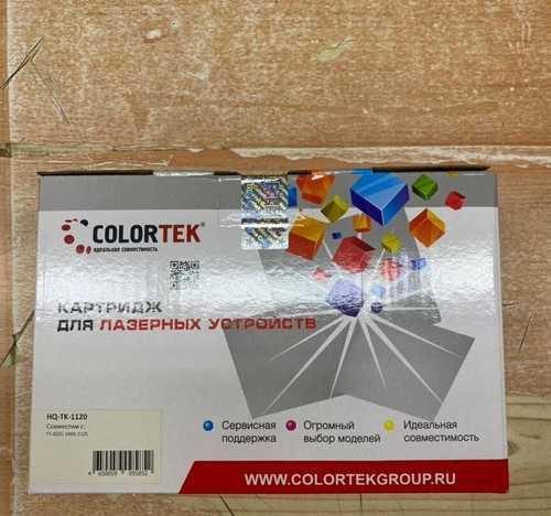 Картридж черный colortek hq-tk-1120