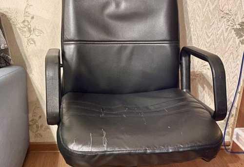 Компьютерное кресло, офисное кресло кожаное