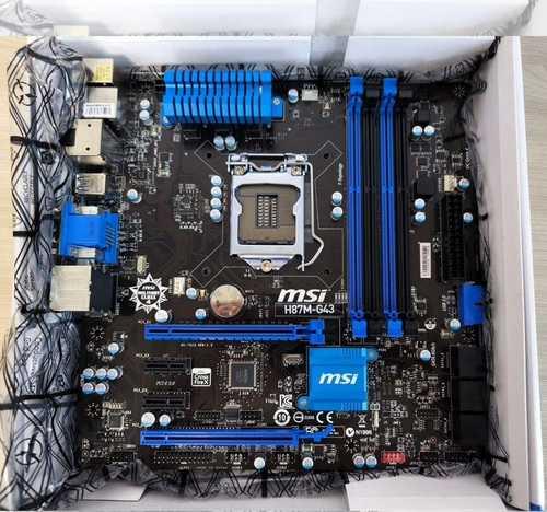 Материнская плата msi H87M-G43