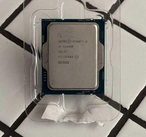 Процессор intel core i5 12400f   башня ID-cooling