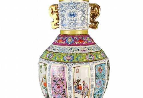 Большая ваза из китайского фарфора