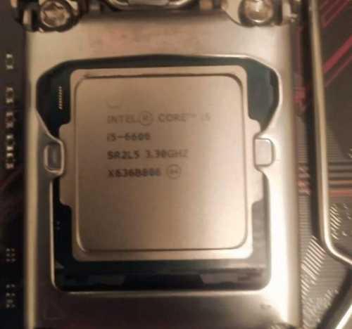 Процессор intel core i5 6600