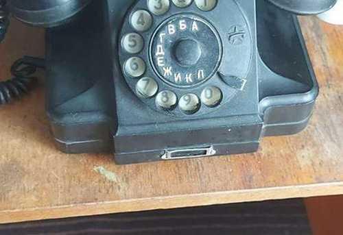 Старый карболитовый телефон 1963 г.в