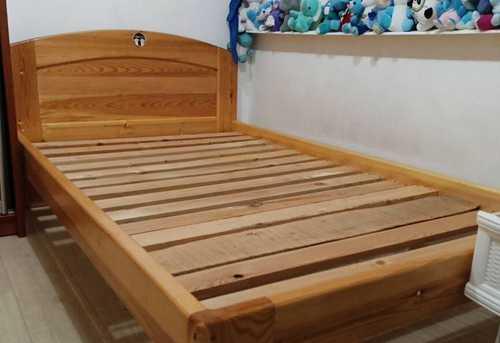Деревянная кровать 120х200