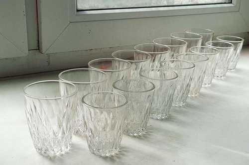 Стопки, стаканы посуда советское стекло