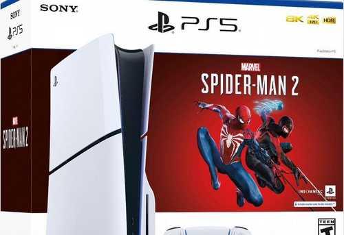 Sony PS5 Disc console Spider man Bundle