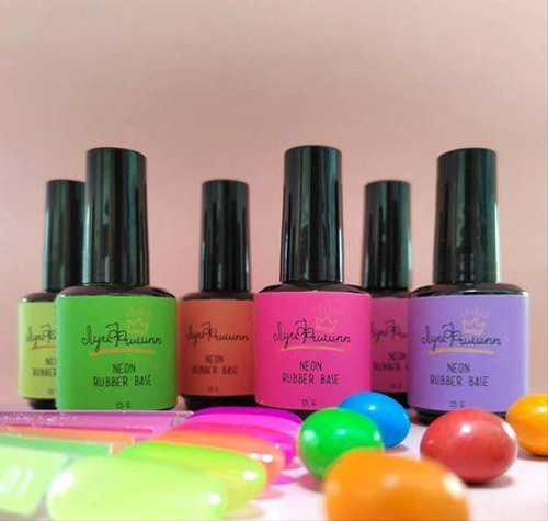 База для гель-лака Rubber neon Луи Филипп 15 мл
