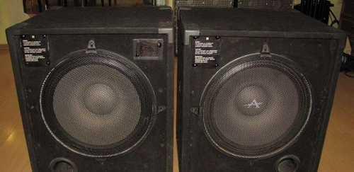 Сабы C-Mark 1000W 2шт Pro-15" Нч Колонки Subwoofer