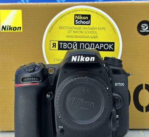Nikon D7500 body (2540 кадров) sn9738