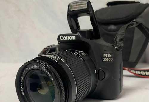 Зеркальный фотоаппарат Canon EOS 2000D (50077)