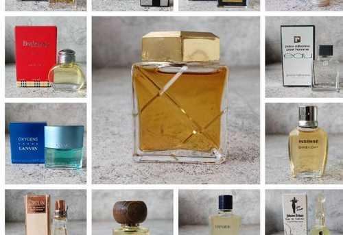 Мужская парфюмерия в миниатюрах